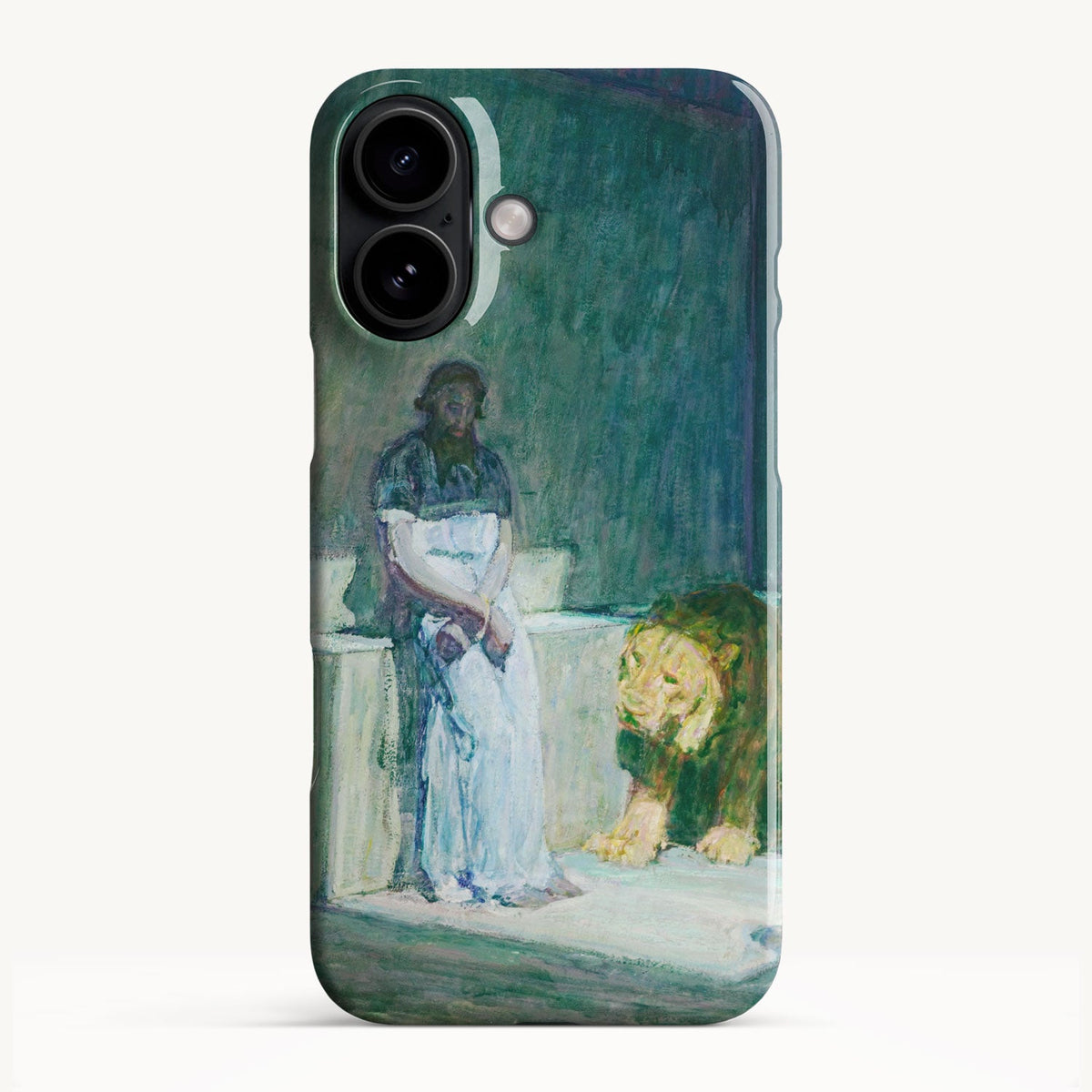 Daniel in the Lions Den by Henry Ossawa Tanner - iPhone Cases | ArtPointOne
