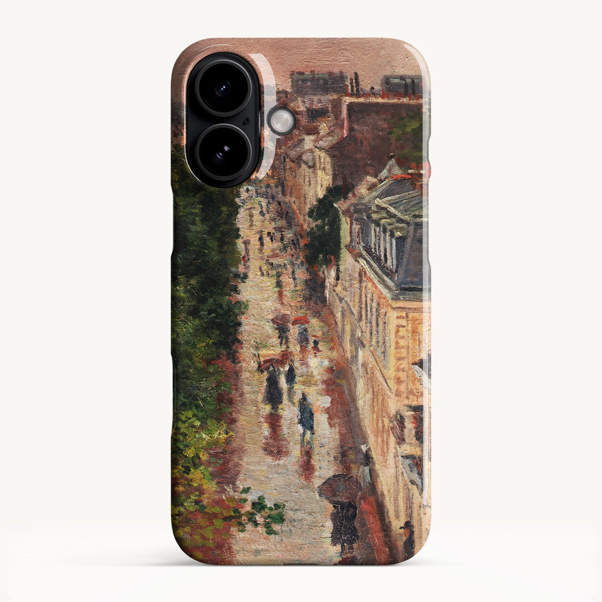 Street Scene in Paris by Maximilien Luce - iPhone Cases | ArtPointOne