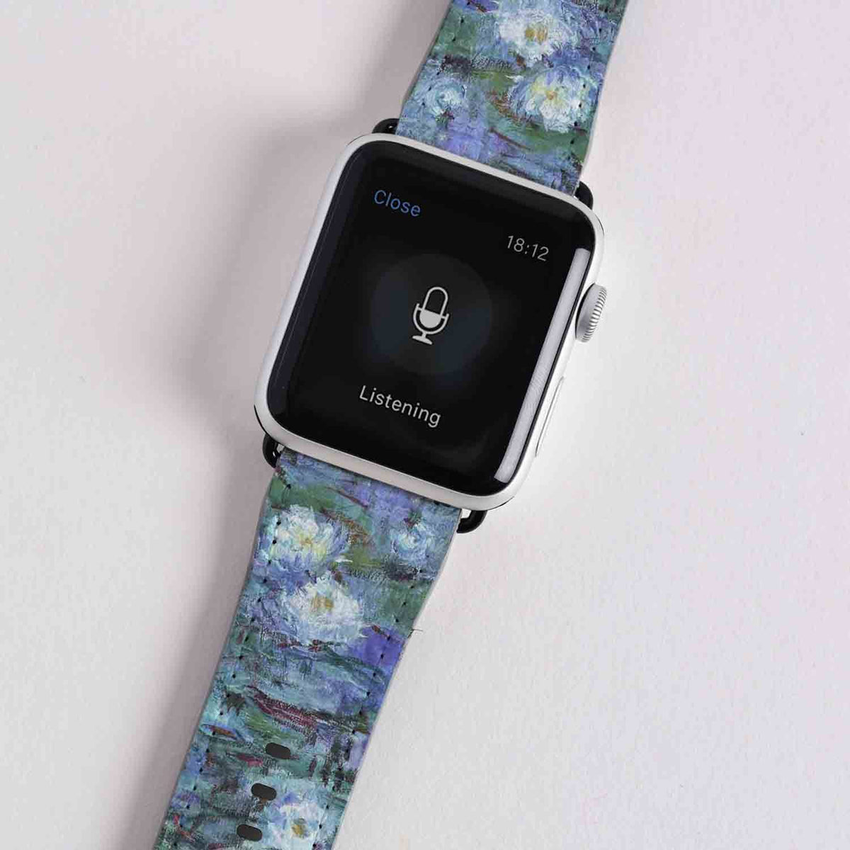 Blue Water Lilies by Claude Monet - Apple Watch Band | ArtPointOne