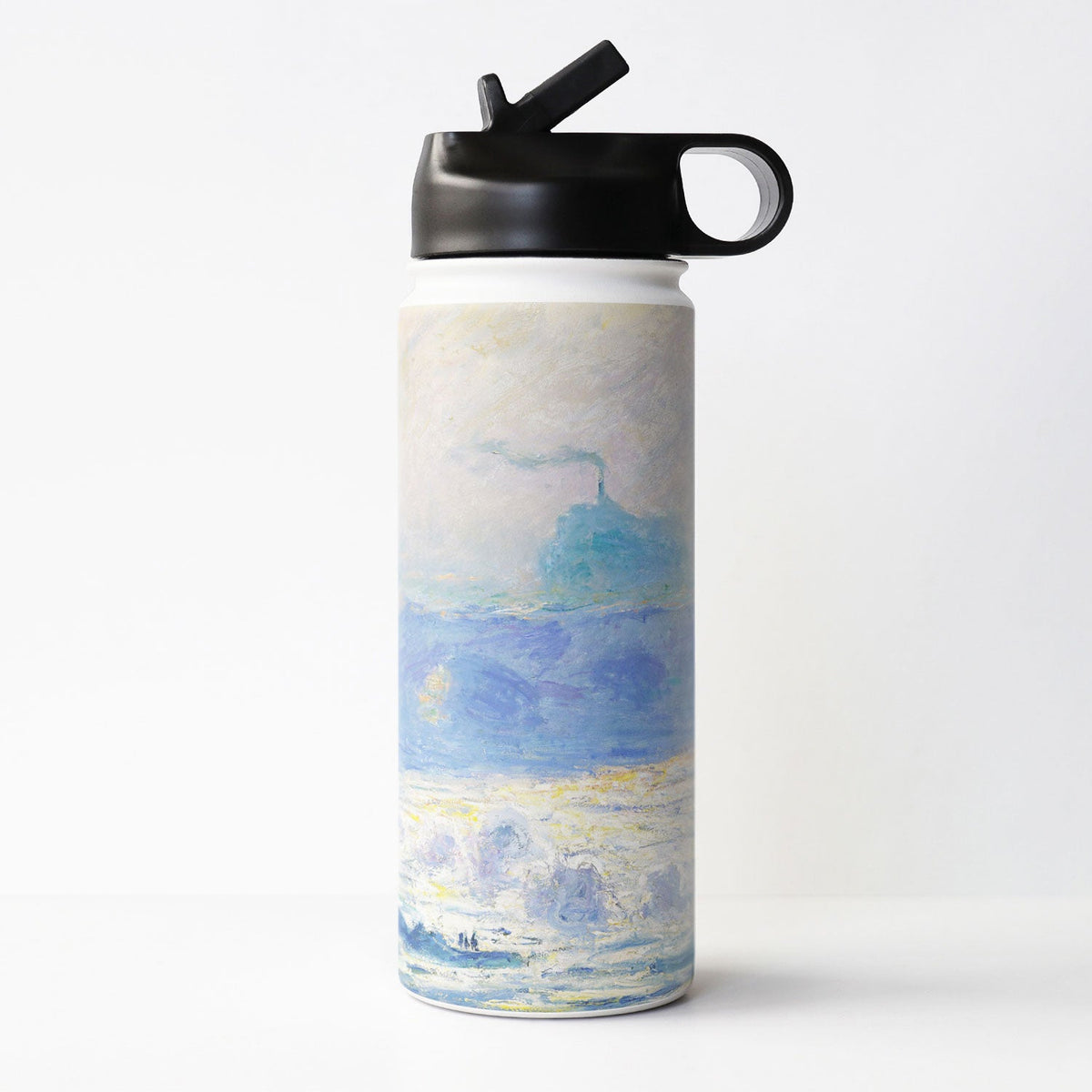 Waterloo Bridge by Claude Monet - Water Bottles | ArtPointOne