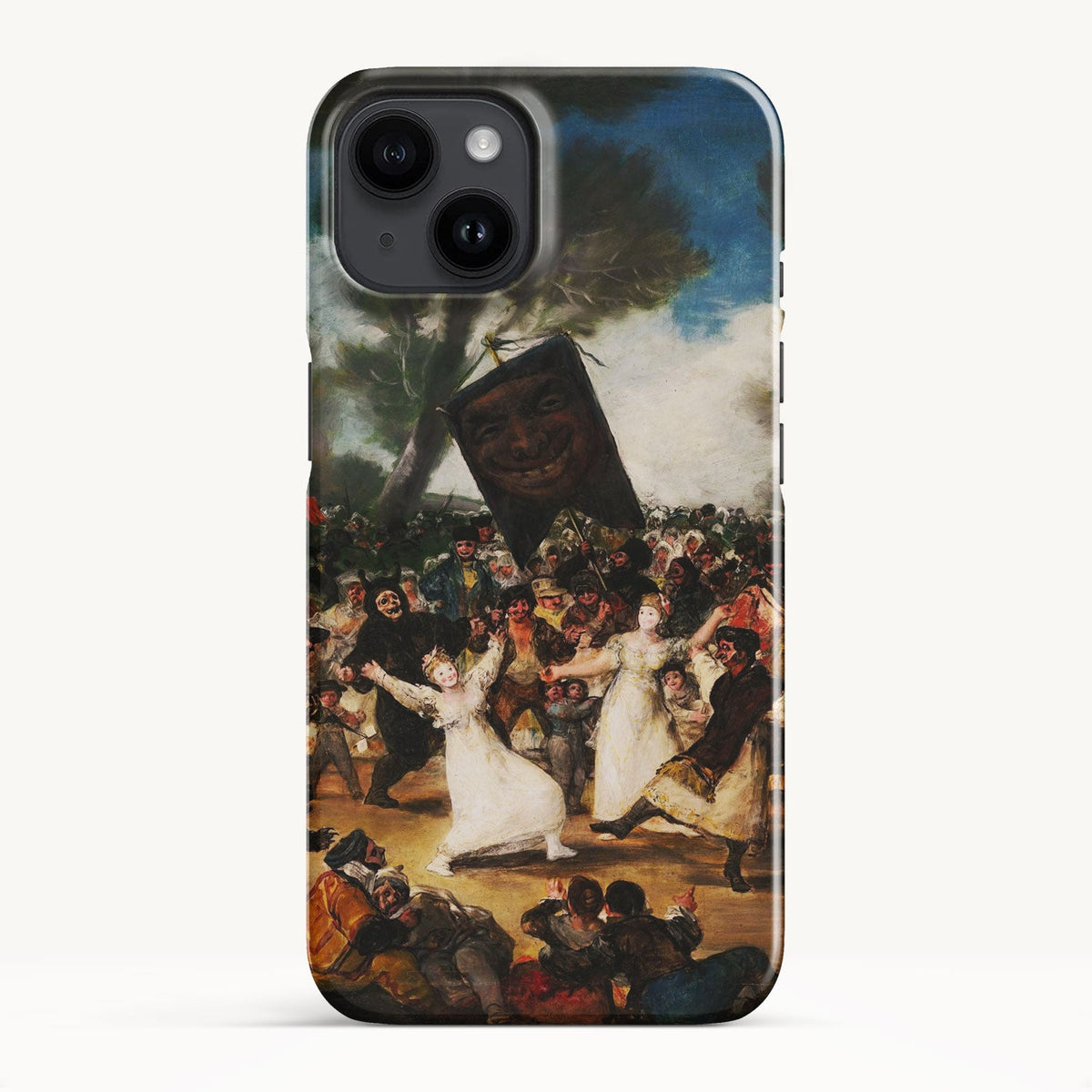 The Burial of the Sardine by Francisco Goya - iPhone Cases | ArtPointOne
