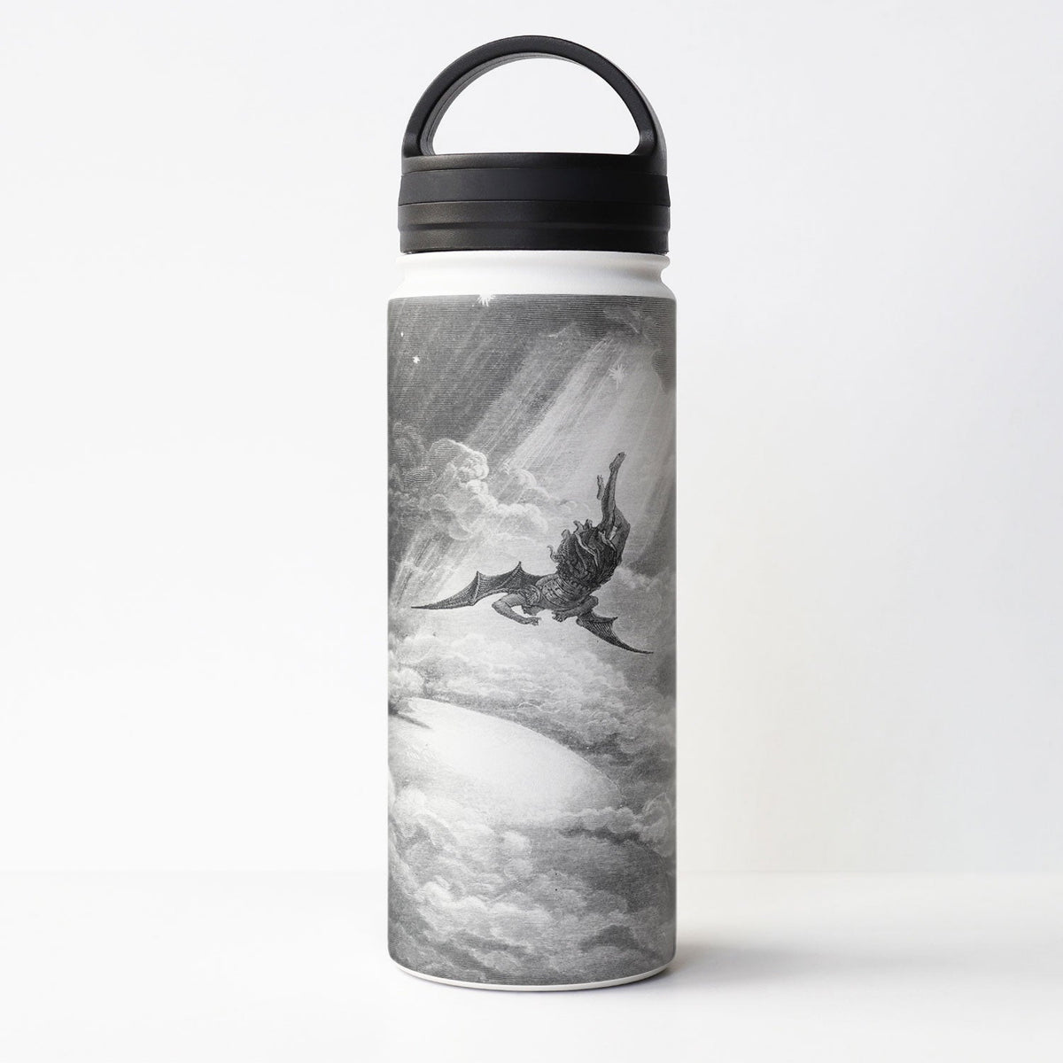 The Fall of Satan by Gustave Dore - Water Bottles | ArtPointOne
