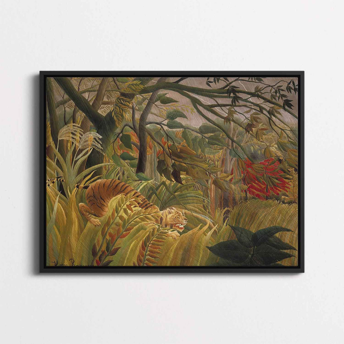 Henri Rousseau Paintings Tiger