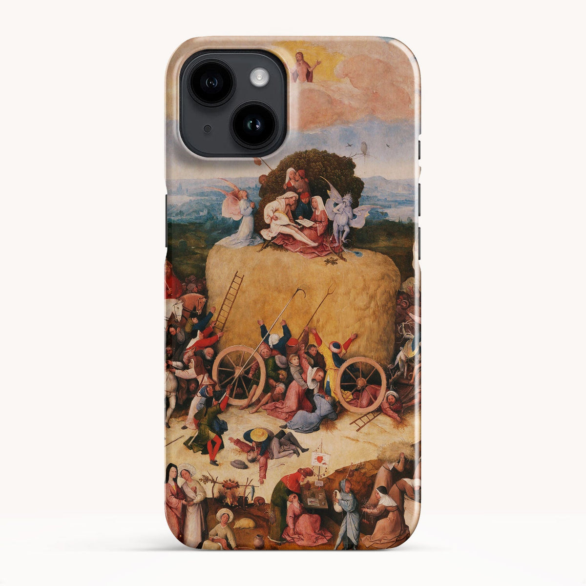 The Hay Wain by Hieronymus Bosch - iPhone Cases | ArtPointOne
