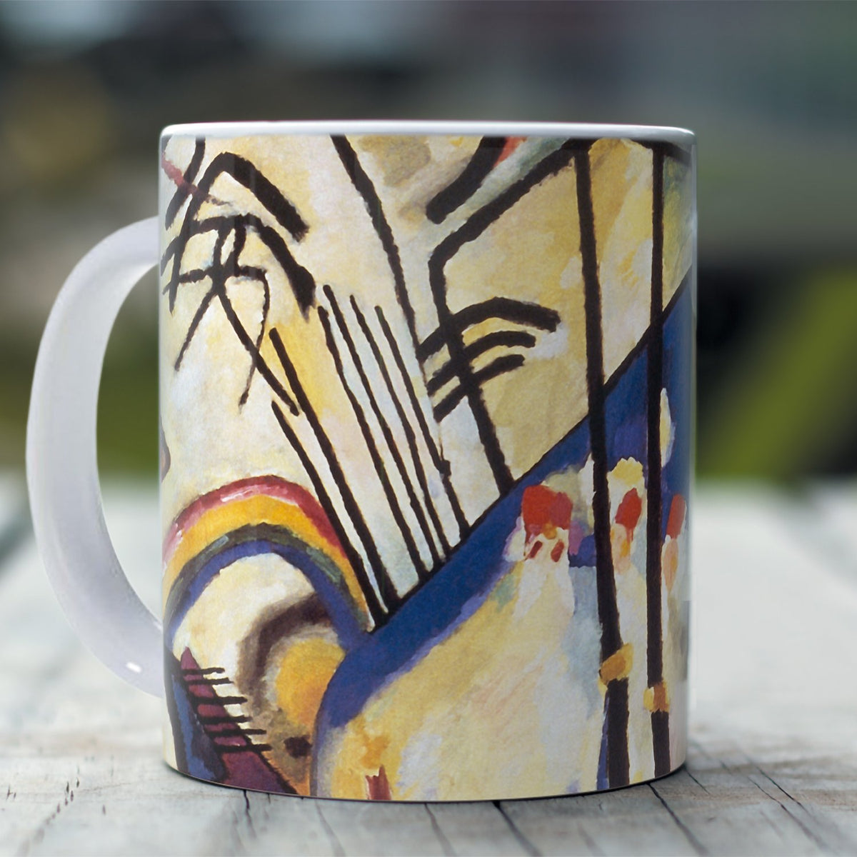 Composition IV by Vasily Kandinsky - Ceramic Mug | ArtPointOne