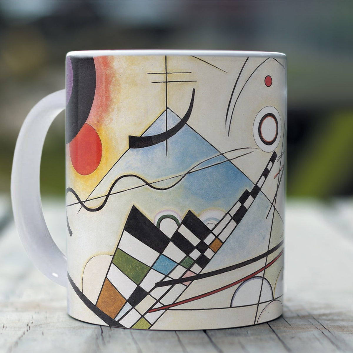 Composition VIII by Vasily Kandinsky - Ceramic Mug | ArtPointOne