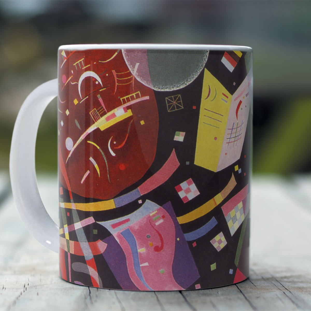 Composition X by Vasily Kandinsky - Ceramic Mug | ArtPointOne